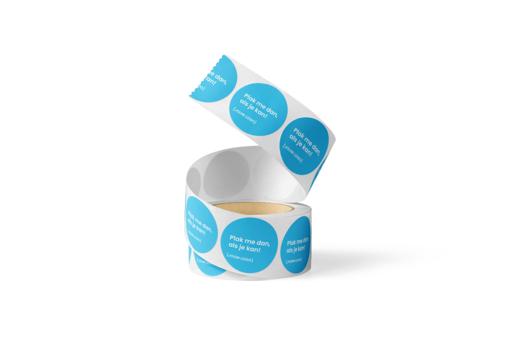 Stickers op rol bedrukken | Eigen ontwerp | The Label Show