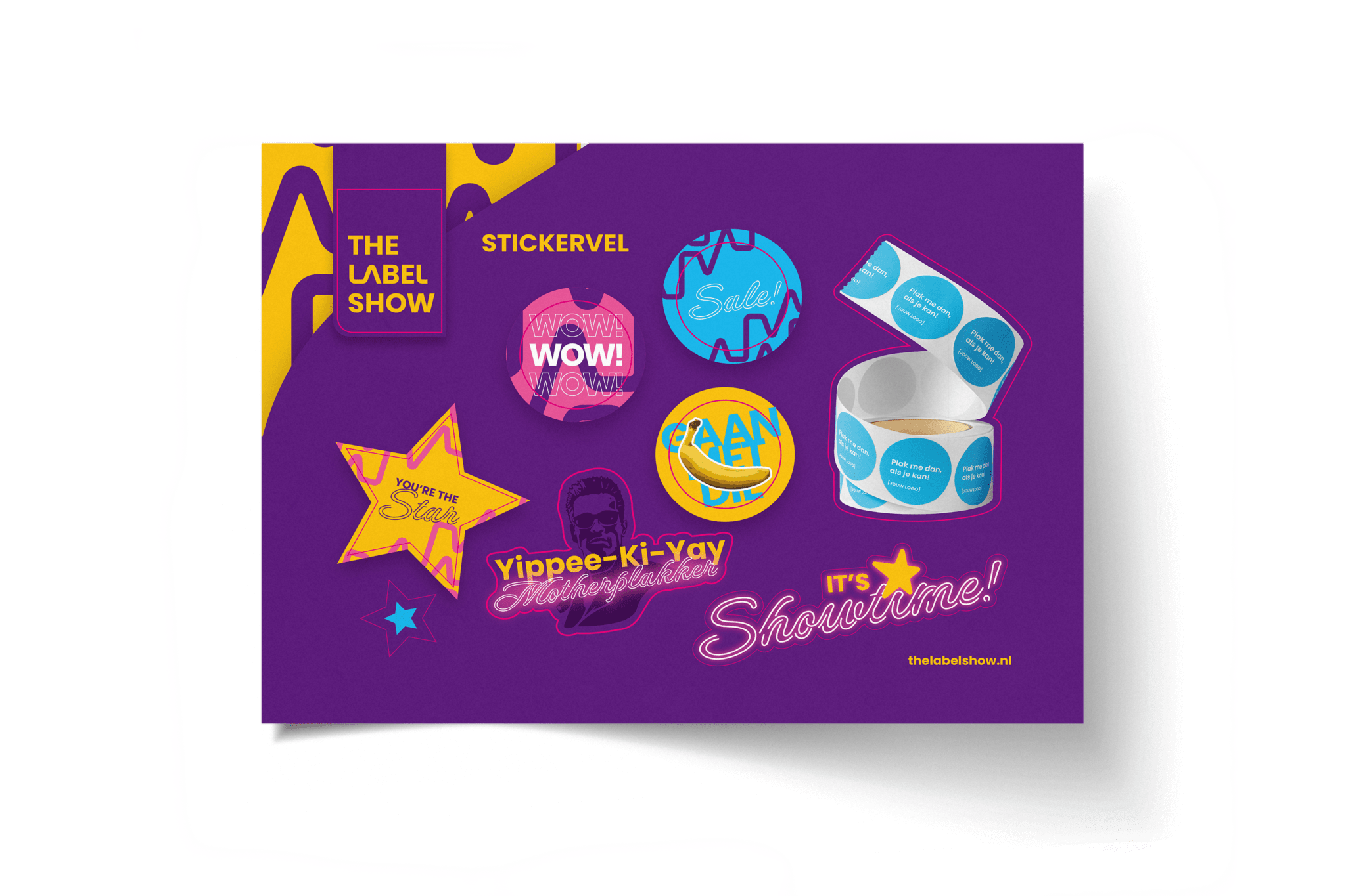 The Label Show | Eenvoudig stickers & etiketten bestellen